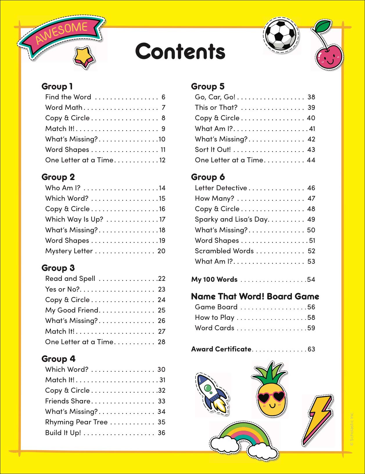 100 Words For Kids To Read In Kindergarten Workbook - FAHASA.COM