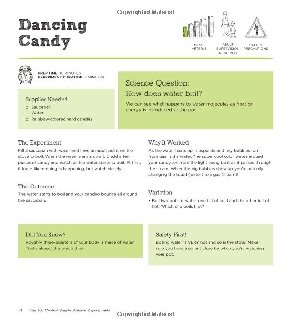 101 Coolest Simple Science Experiments