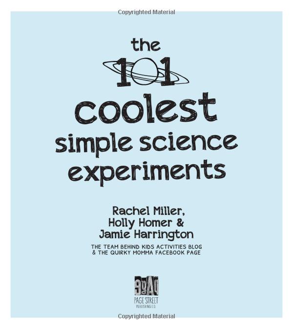 101 Coolest Simple Science Experiments