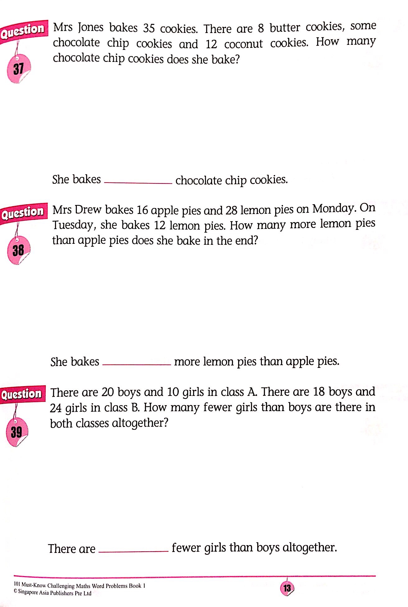101 Must Know Challenging Maths Word Problems Book 1 101 Must Know Challenging Maths Word Problems Book 1