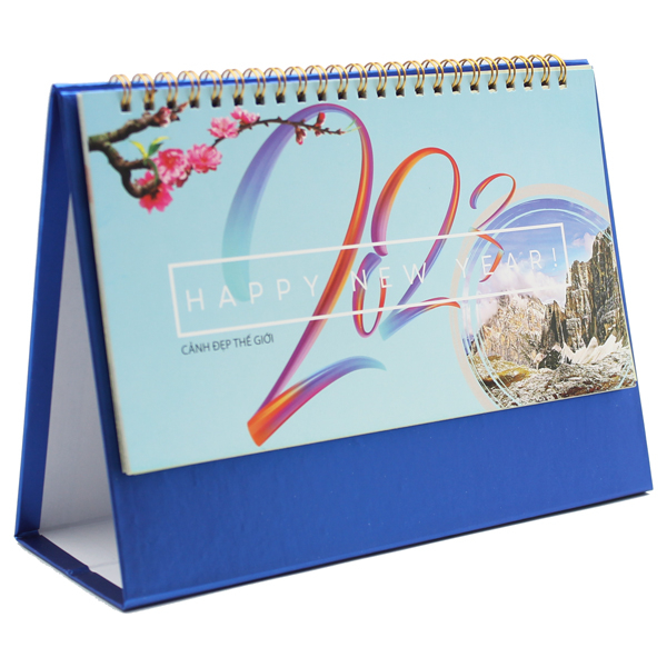 Lịch Bàn Chữ A 2023 - Cảnh Đẹp Thế Giới - FAHASA.COM