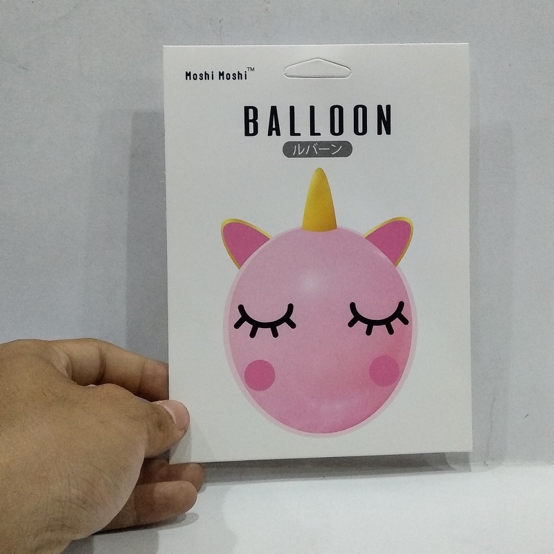 Bong Bóng Trang Trí Hình Thú Nhiều Màu Moshi Moshi 20