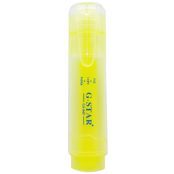 Bút Dạ Quang G-Star GS-045 - Màu Vàng - FAHASA.COM