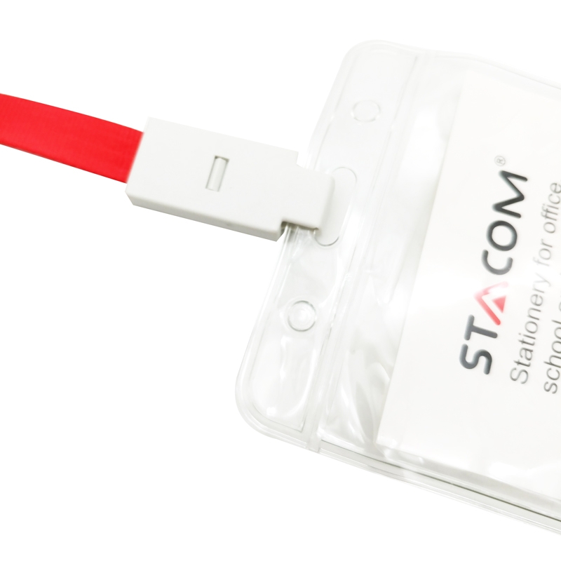 Bộ Dây Đeo, Bảng Tên Nhựa PVC Đứng Stacom 6644 ID-PVC4412 - FAHASA.COM