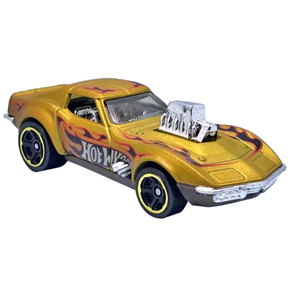 Siêu Xe Hot Wheels C4982 - 139/250 - 68 CORVETTE - GAS MONKEY GARAGE