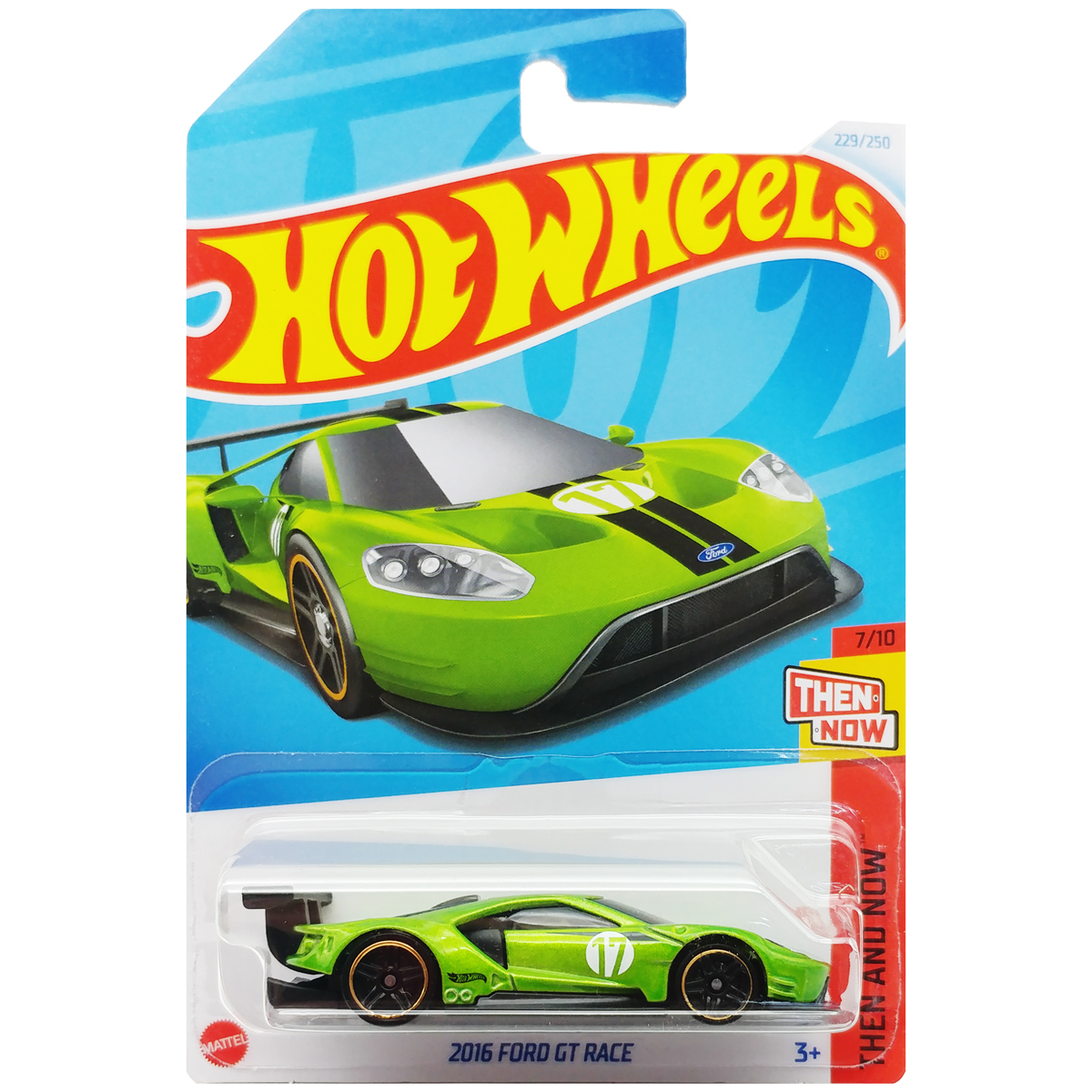 Siêu Xe Hot Wheels C4982 - 229/250 - 2016 Ford GT Race - FAHASA.COM