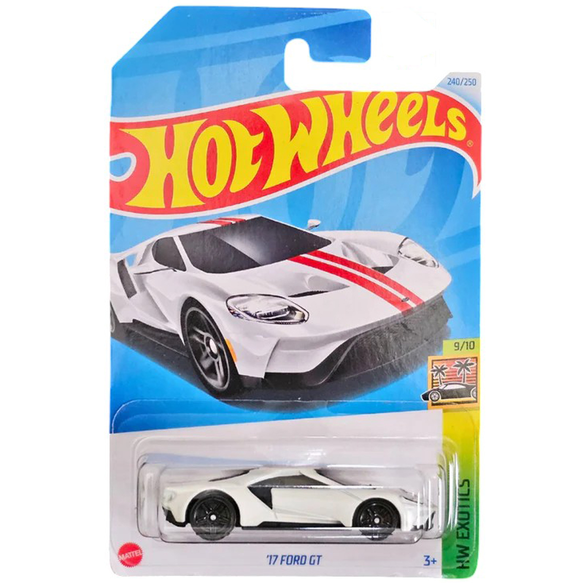 Siêu Xe Hot Wheels C4982 - 240/250 - 17 Ford GT - FAHASA.COM