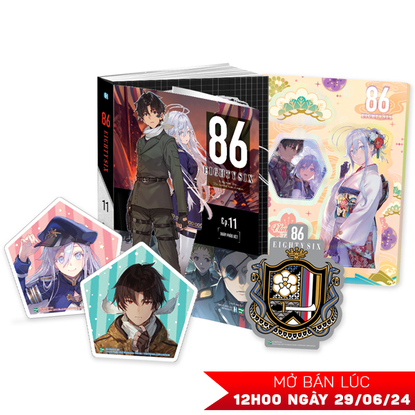 Sách 86-EIGHTY SIX - Ep.11 - Ngày Phán Xét - Bản Giới Hạn - Tặng Kèm Quố - FAHASA.COM