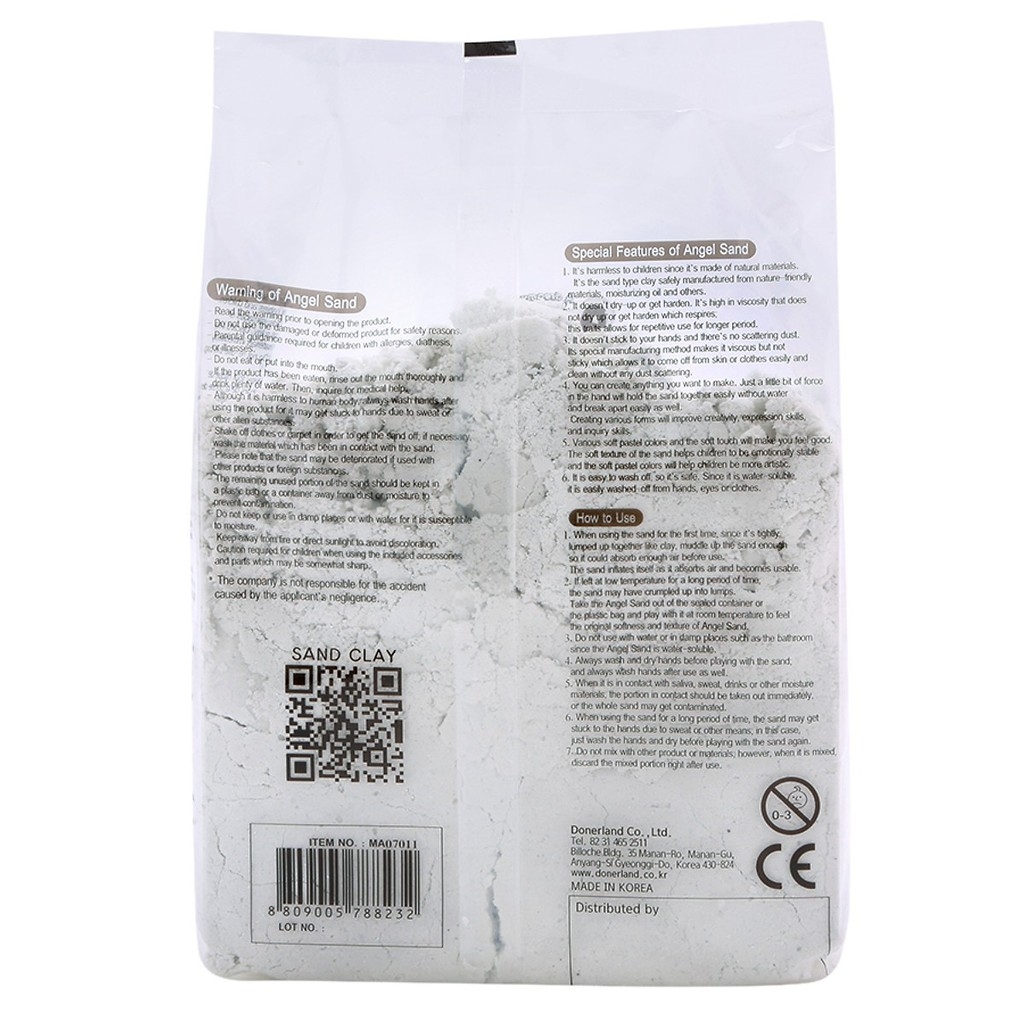 Cát Động Lực 0.9L Donerland - MA07011 (Korea) - Trắng - FAHASA.COM