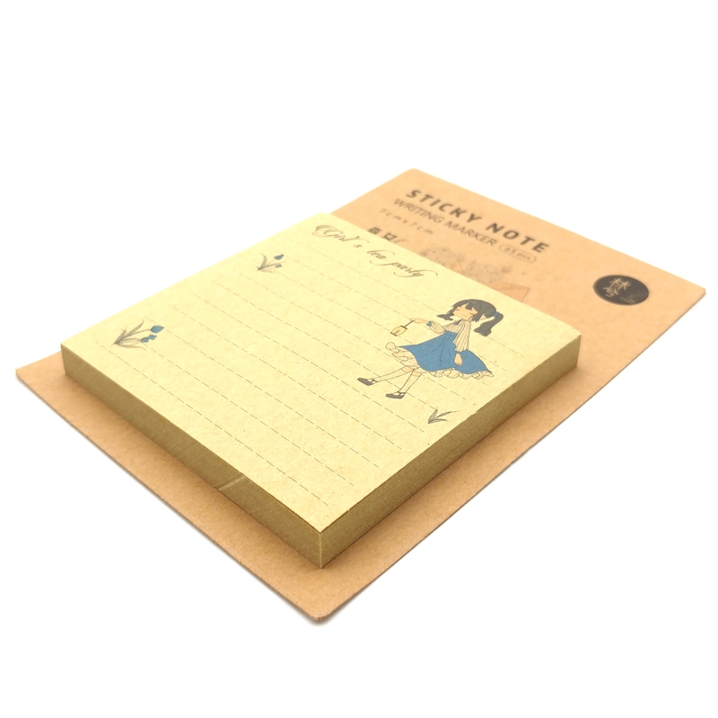 Giấy Note Màu 7 x 7 cm - The Dreamer 00162 (65 Tờ) - Mẫu 3 - Kẻ Ngang