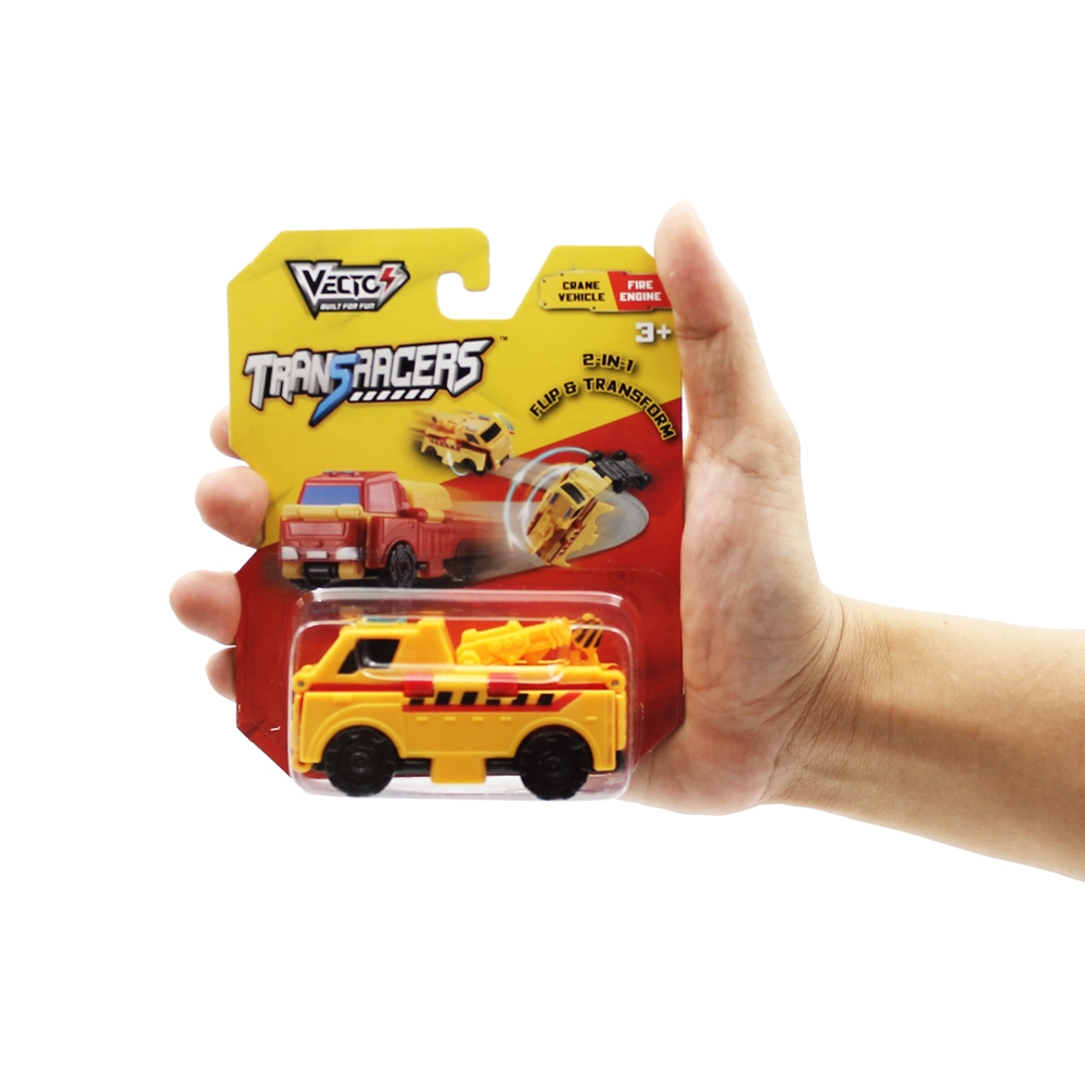 Đồ Chơi Xe Biến Hình Transracers Crane Vehicle / Fire Engine - Vecto ...