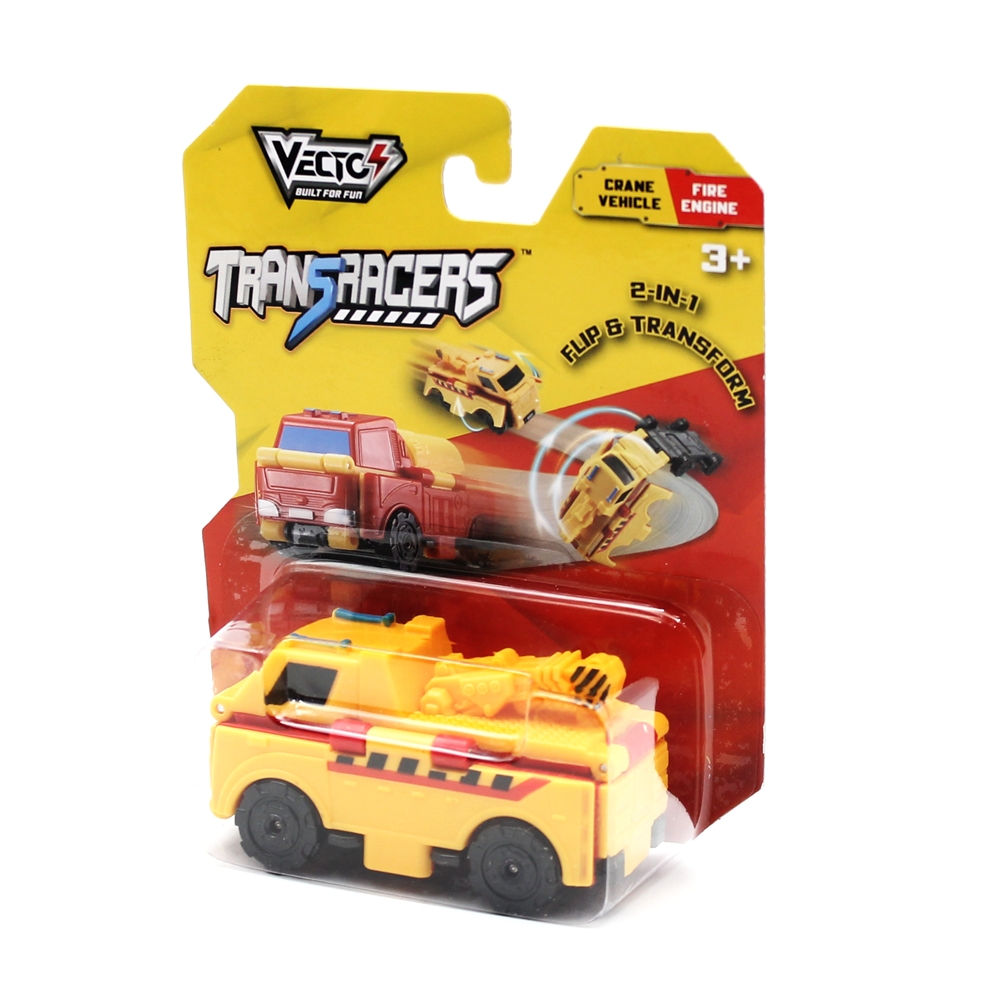 Đồ Chơi Xe Biến Hình Transracers Crane Vehicle / Fire Engine - Vecto ...