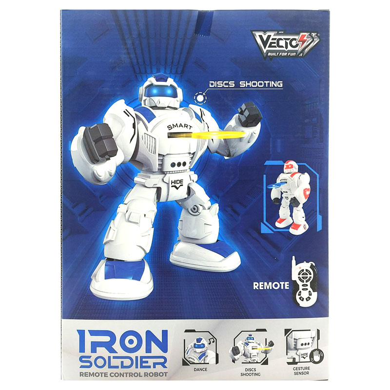 Đồ Chơi Robot Bắn Đĩa Điều Khiển Từ Xa Hộ Vệ Thép - Vecto VT27115/B ...