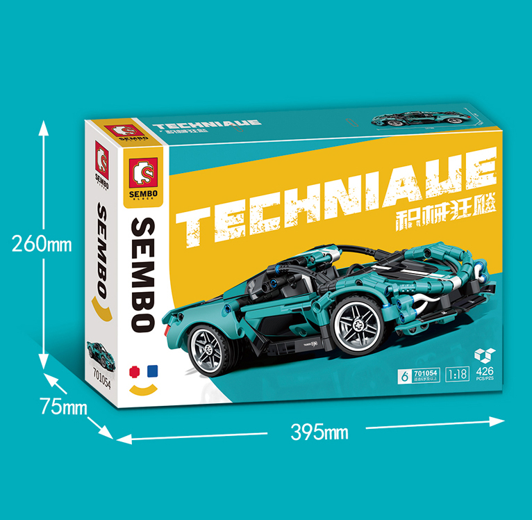 Đồ Chơi Lắp Ráp Mô Hình Siêu Xe Cool Ngầu - Sembo 701054 (426 Mảnh Ghép ...