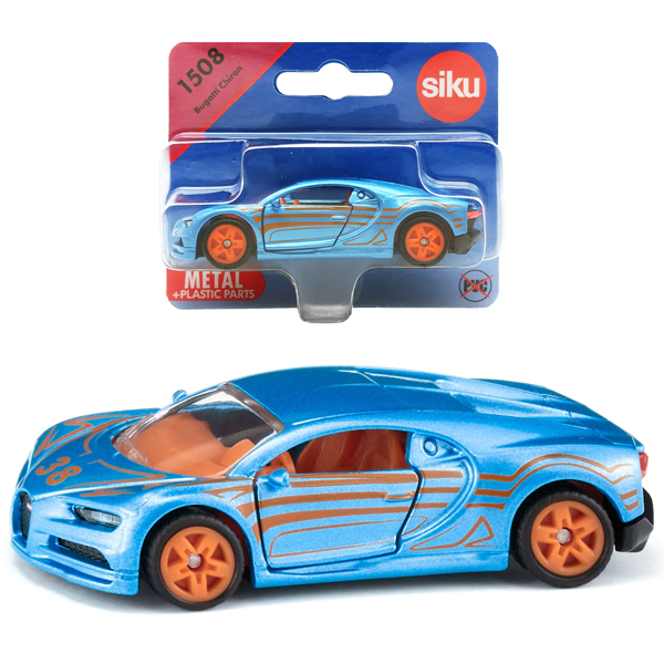Đồ Chơi Mô Hình Xe Bugatti Chiron - Siku 1508 (Mẫu Màu Giao Ngẫu Nhiên)