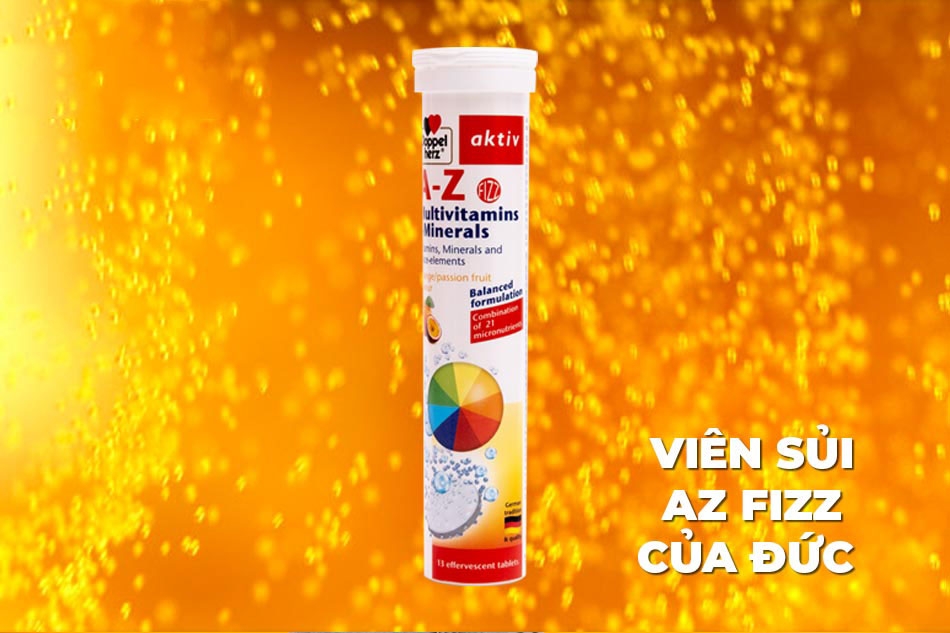 Viên Sủi Bổ Sung Vitamin Và Khoáng Chất Doppelherz A-Z Fizz ...