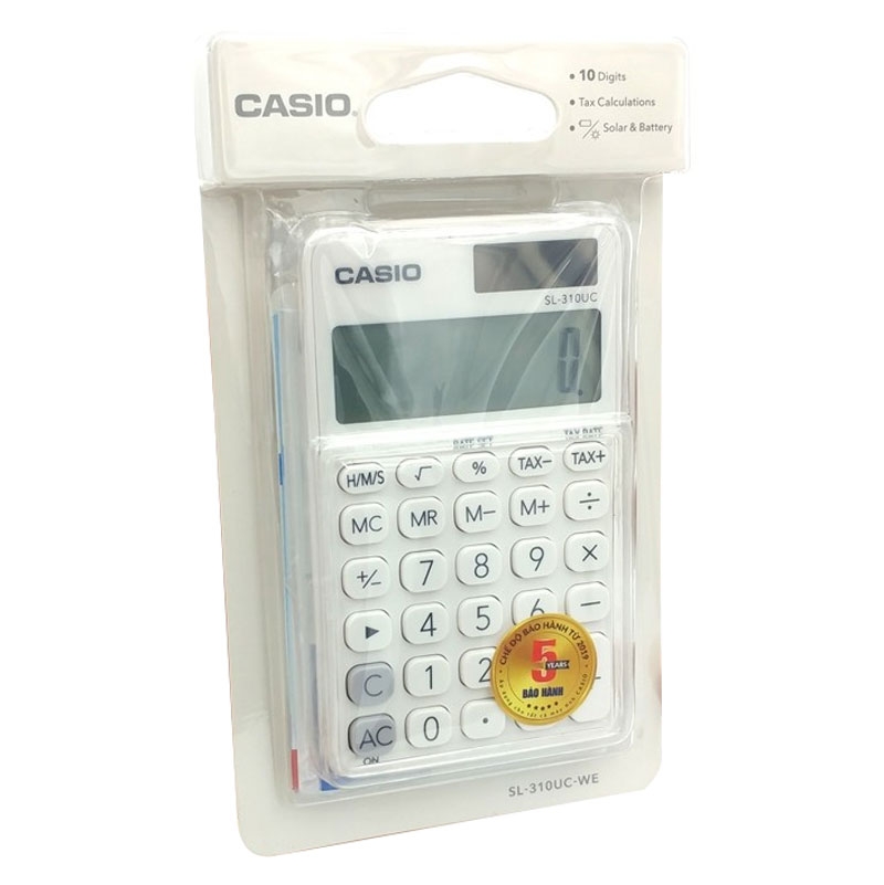 Máy Tính Văn Phòng Casio SL 310UC - WE - FAHASA.COM