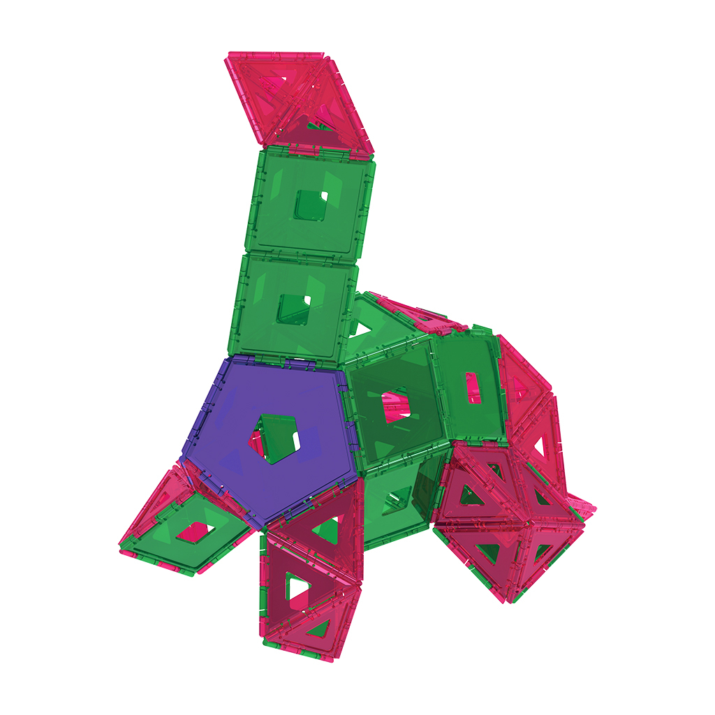 Bộ Kit Miếng Nhựa Sáng Tạo Hình Học 3D - Gigo Toys #1408 (92 Mảnh Ghép)