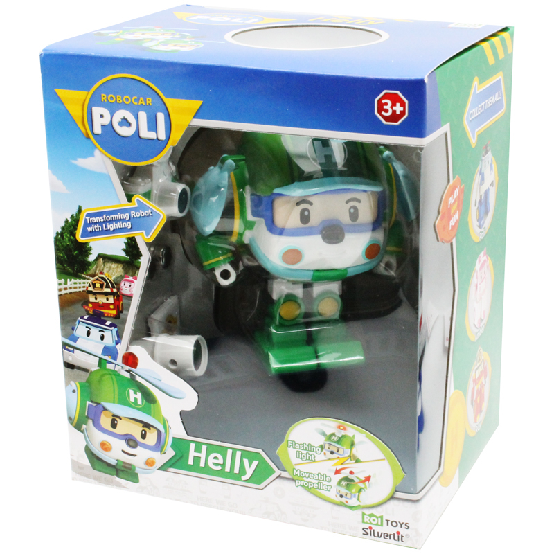 Đồ Chơi Robot Biến Hình Máy Bay Cứu Hộ HELLY Chạy Trớn & Ánh Sáng ...