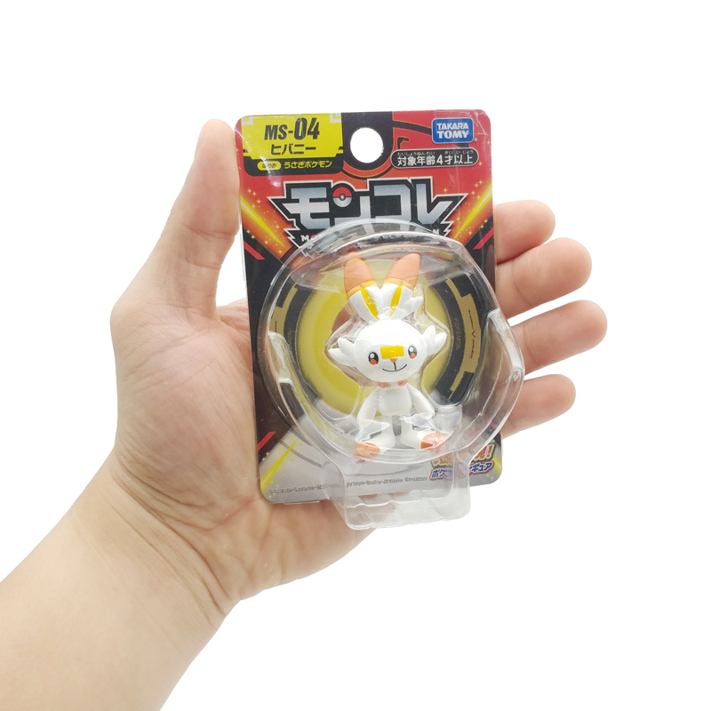 Đồ Chơi Mô Hình Pokemon - Takara Tomy MS-04 - Scorbunny (Hibani)