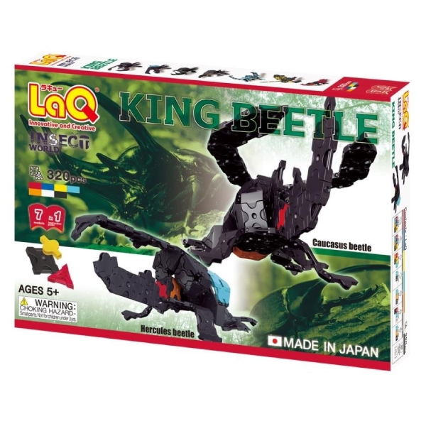Đồ Chơi Ráp Hình KING BEETLE - LaQ Insect World - FAHASA.COM