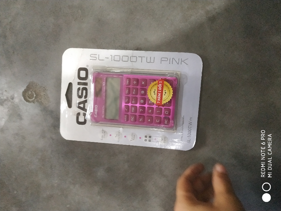 [Phiên chợ sách cũ] Máy Tính Casio SL 1000TW - PK