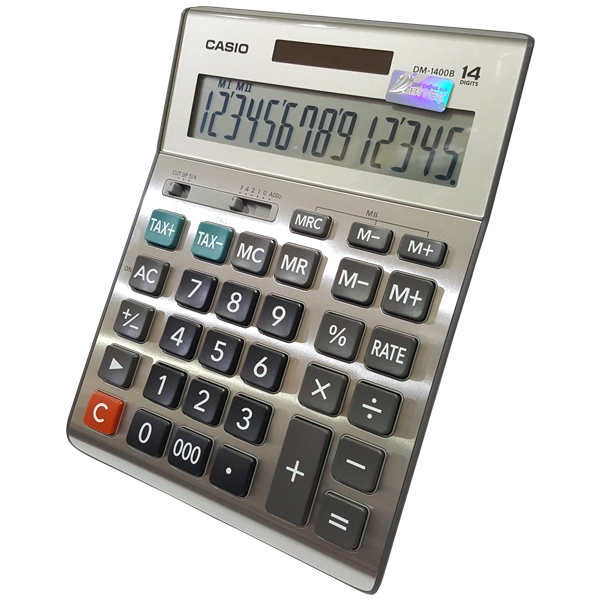 Máy Tính Casio DM - 1400B - W-DP - FAHASA.COM