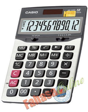 Máy tính Casio AX 120S - FAHASA.COM