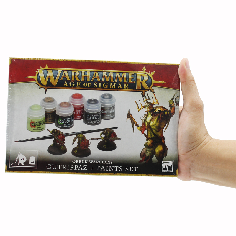 Bộ Mô Hình Và Dụng Cụ Sơn Warhammer Age Of Sigmar - Orruk Warclans ...