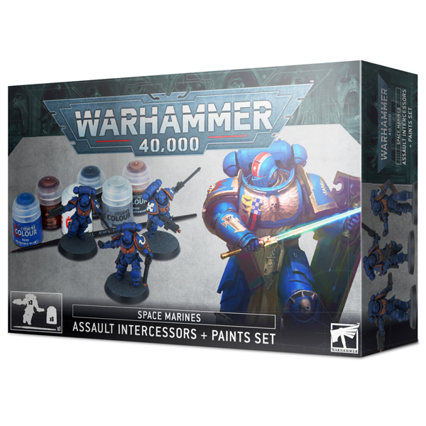 Bộ Mô Hình Và Dụng Cụ Sơn Warhammer 40,000 - Space Marines Assault ...