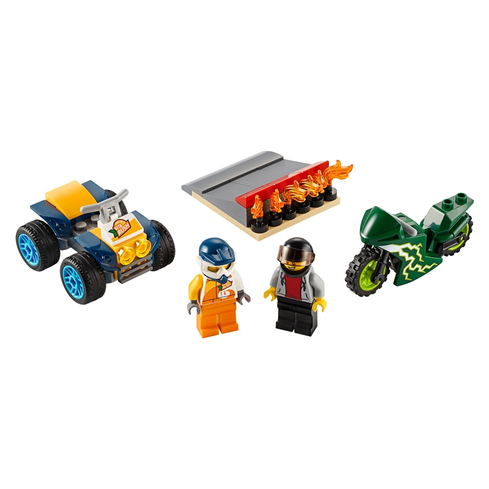 Đồ Chơi Lắp Ráp Lego City 60255 - Stunt Team (62 Mảnh Ghép)