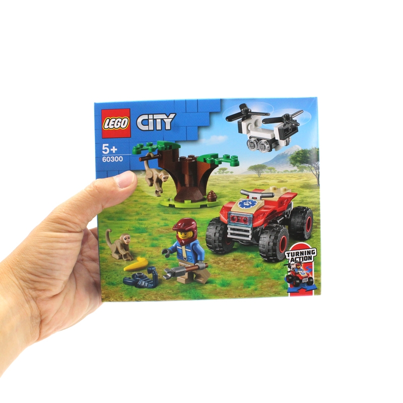 Đồ Chơi Lắp Ráp LEGO City 60300 - Wildlife Rescue ATV (74 Mảnh Ghép)
