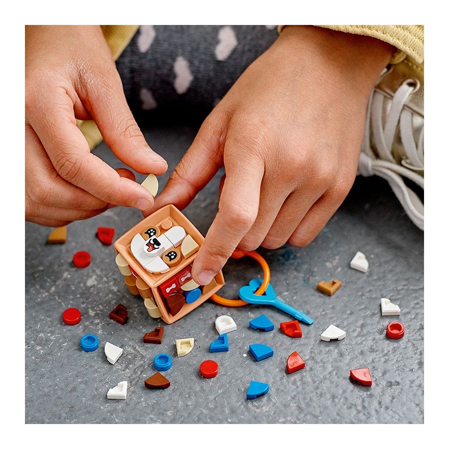 Đồ Chơi Lắp Ráp Lego Dots 41927 - Bag Tag Dog (84 Mảnh Ghép) - FAHASA.COM