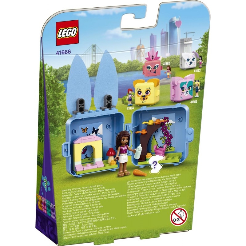 Đồ Chơi Lắp Ráp Lego Friends 41666 - Andrea’s Bunny Cube (45 Mảnh Ghép)