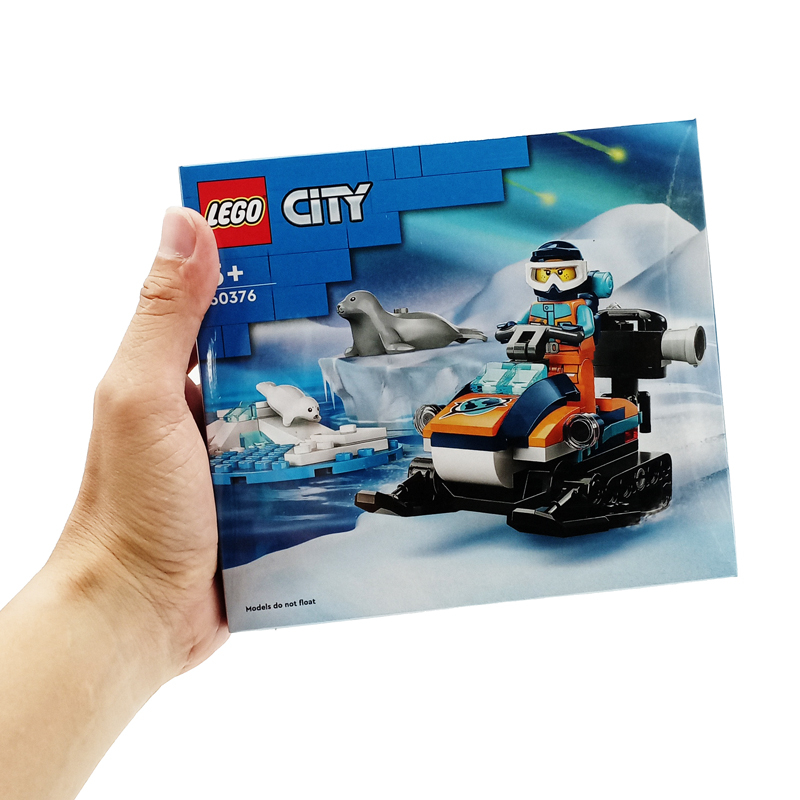 Đồ Chơi Lắp Ráp Xe Trượt Tuyết Thám Hiểm Bắc Cực - Lego City 60376 ...
