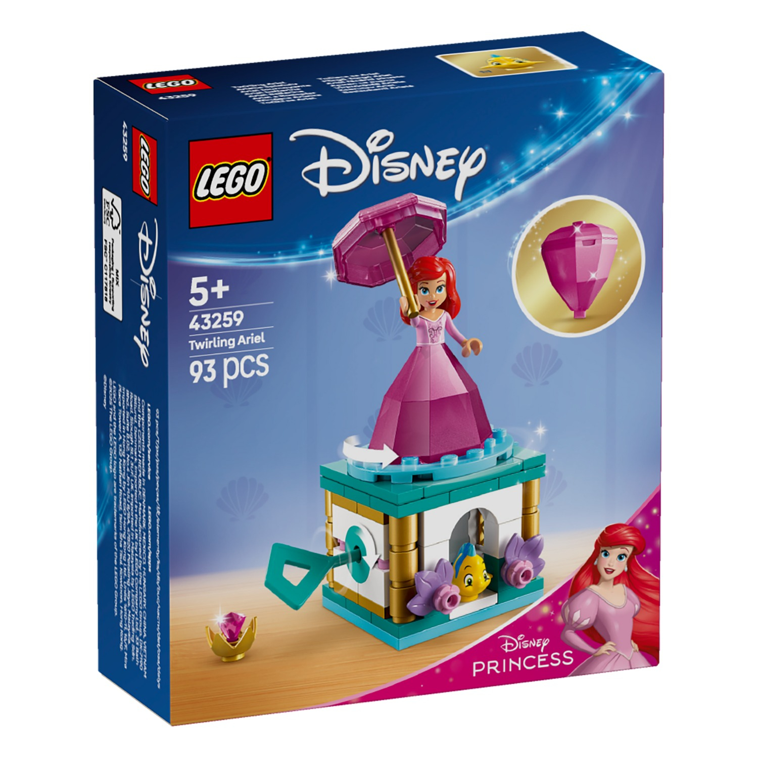 Đồ Chơi Lắp Ráp Lego Nàng Tiên Cá Ariel - Twirling Ariel - Lego Disney ...