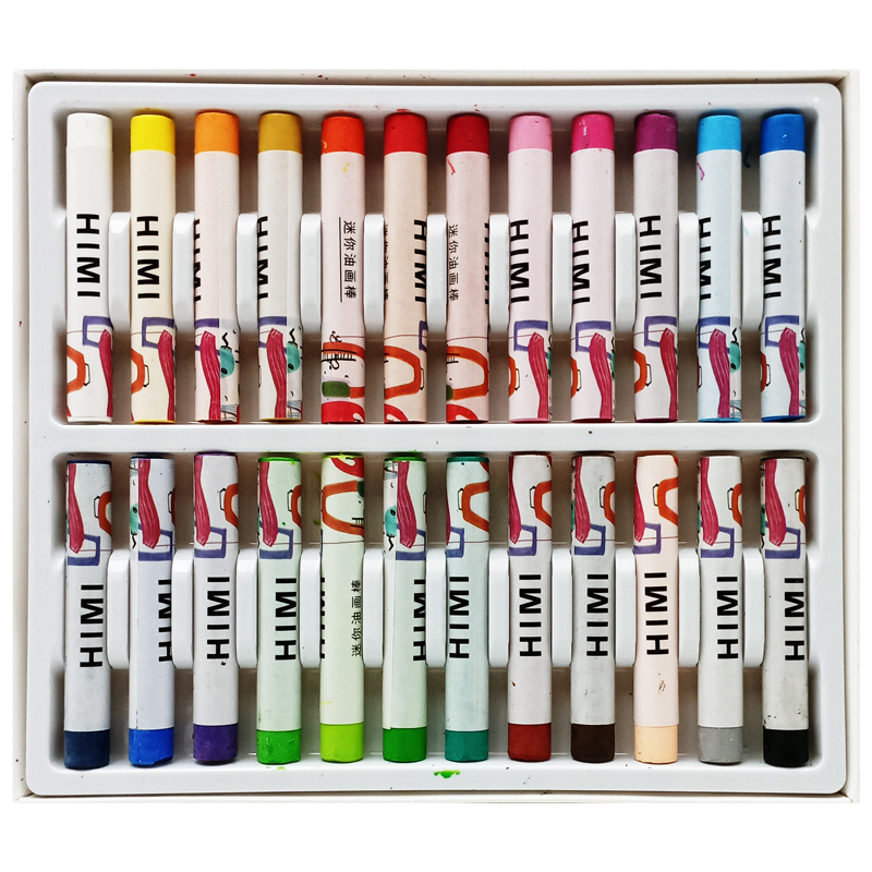 Hộp 24 Bút Màu Sáp Dầu Himi - MIYA YYB03 - FAHASA.COM
