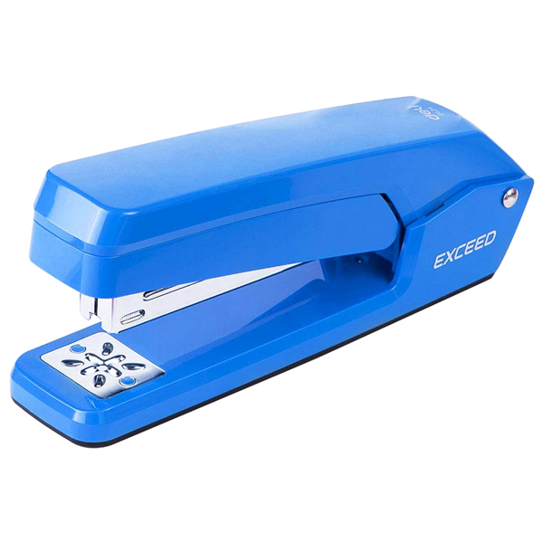 Bấm Ghim Lớn Số 12 Xoay 360° - Deli E0434 - Màu Xanh - FAHASA.COM