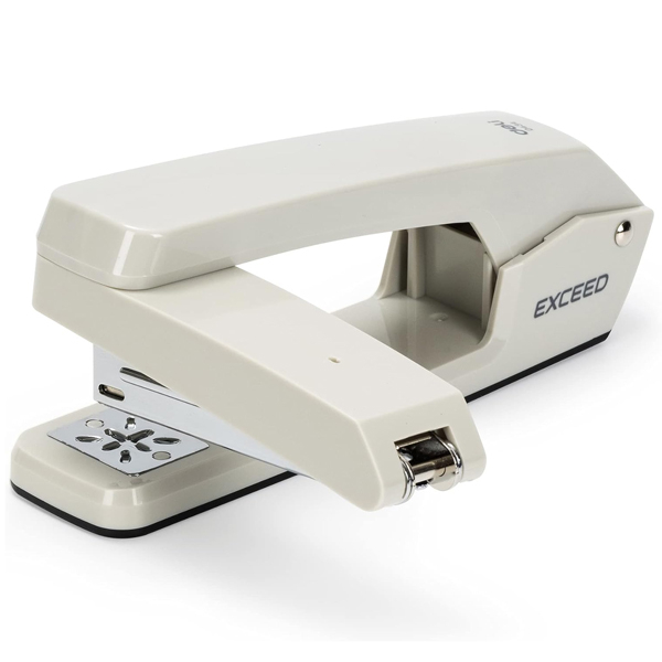 Bấm Ghim Lớn Số 12 Xoay 360° - Deli E0434 - Màu Trắng - FAHASA.COM