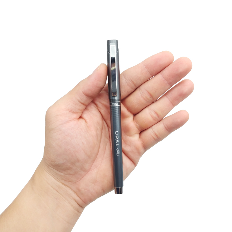 Bút Gel 0.7 mm - Deli EG11-BK - Mực Đen - FAHASA.COM