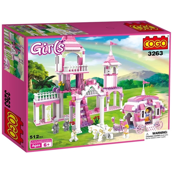 Mô Hình COGO - Lâu Đài Nhỏ 3263 (512 Mảnh Ghép) - FAHASA.COM