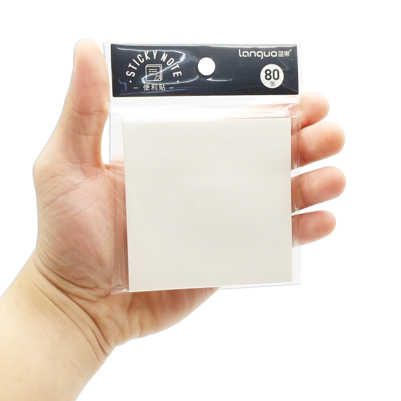 Giấy Note 8 x 8 cm - languo LG-80659 (80 Tờ) - Mẫu 4 - Giấy Trơn ...