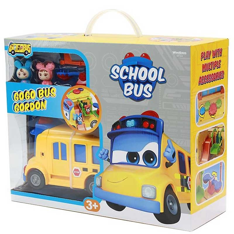 Bộ Playset Xe Buýt Đến Trường GoGoBus YS3023A - GoGo Bus Gordon ...