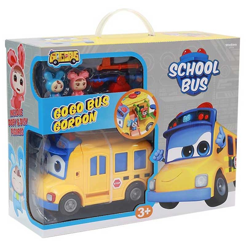 Bộ Playset Xe Buýt Đến Trường GoGoBus YS3023A - GoGo Bus Gordon ...
