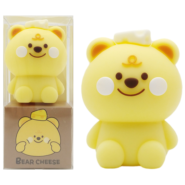 Chuốt Chì Bear Cheese - Kuki KK-7488-MD-TK - Màu Vàng - FAHASA.COM