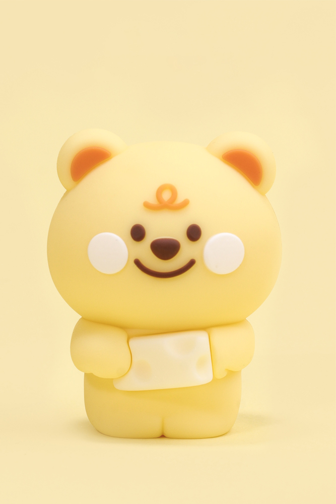 Gôm 3D Bear Cheese - Kuki KK-7714-MD-TK - Gấu Vàng - FAHASA.COM