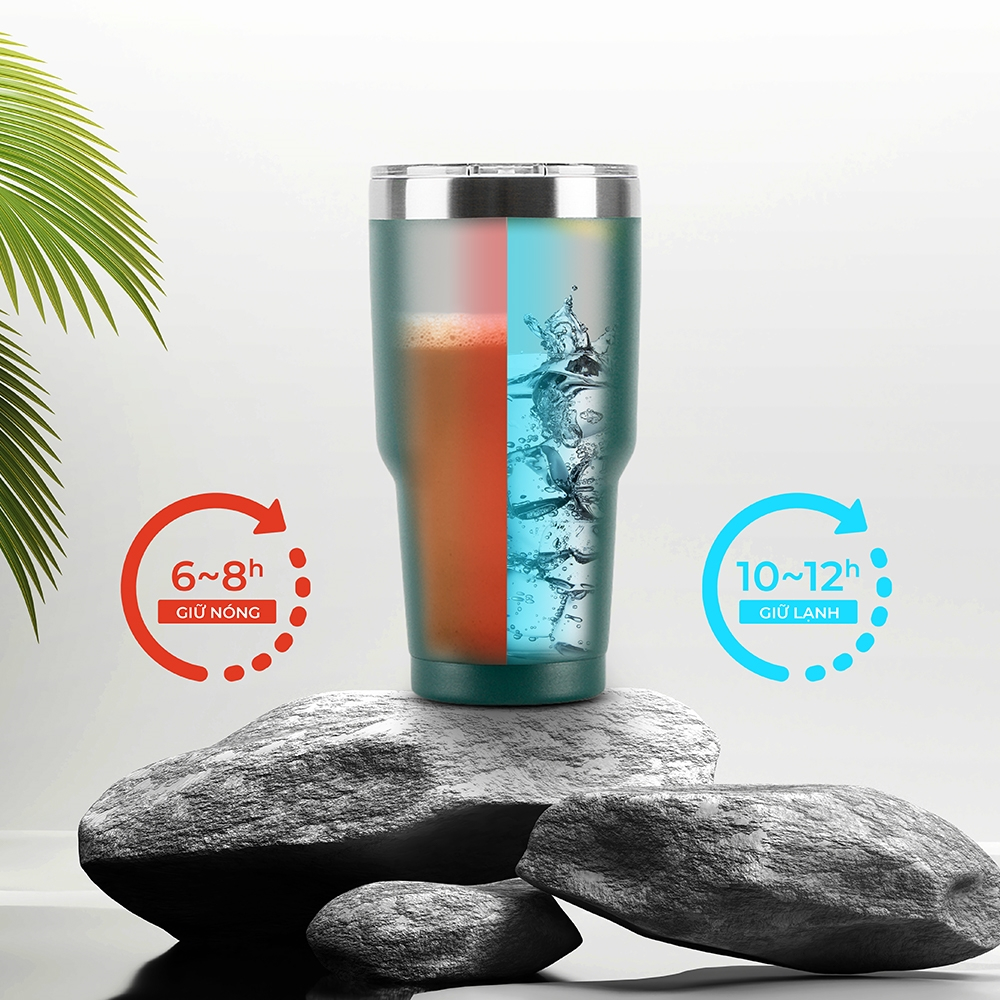 Cốc Giữ Nhiệt Inox 304 890 ml - Elmich El3677 - FAHASA.COM