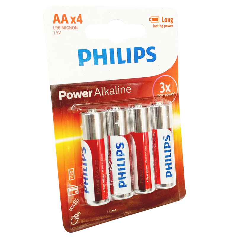 Pin Philips LR6P2B/97 AA (4 Viên) - FAHASA.COM