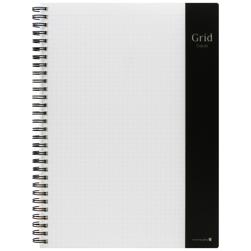Sổ Lò Xo Grid 5 mm - Kẻ Ô Vuông - Morning Glory 11210-82416 - FAHASA.COM