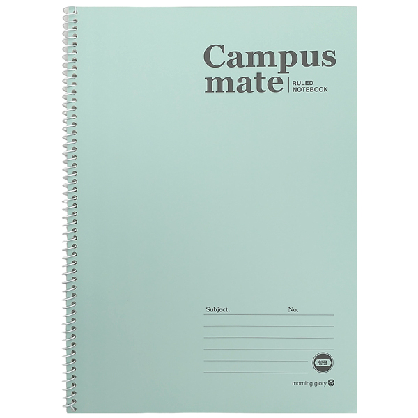 Sổ Lò Xo Campus Mate Ver.3 - Kẻ Ngang - Giấy Kháng Khuẩn - Morning Glory 1025 - FAHASA.COM